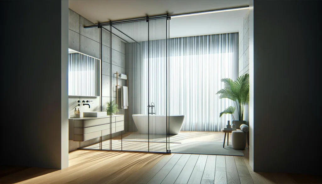 Elevate Bathroom Privacy with Luxury Simplicity Rollers